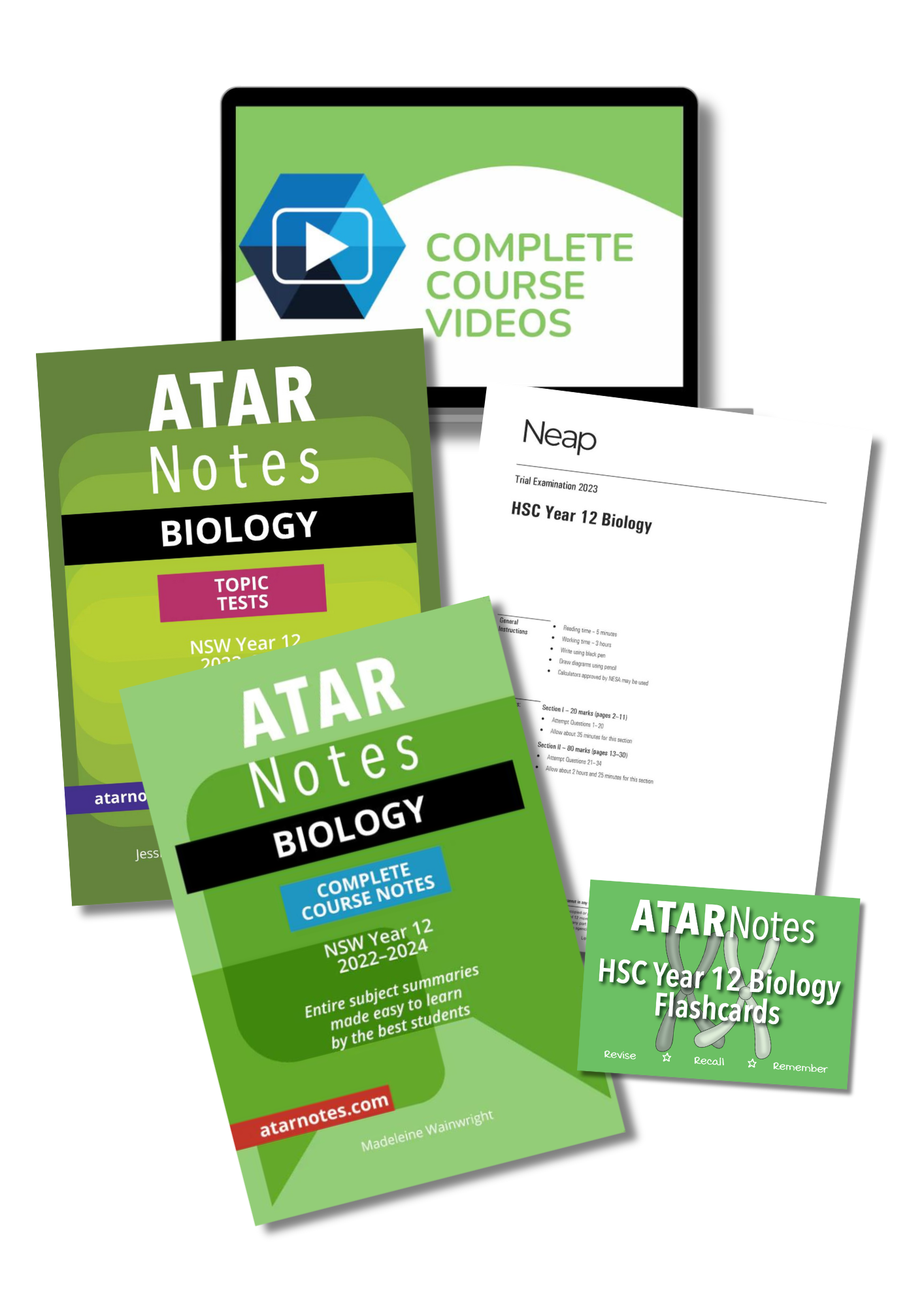 Top Marks HSC Year 12 Biology Bundle – ATAR Notes