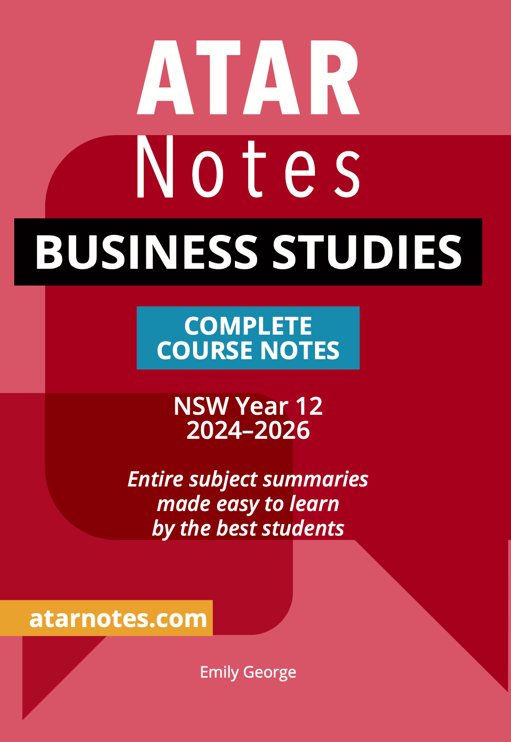All Study Guides – ATAR Notes