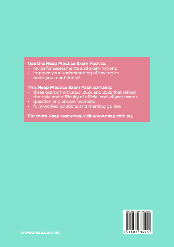 Neap Practice Exam Pack: VCE Environmental Science Units 3&4 2026 Edit ...