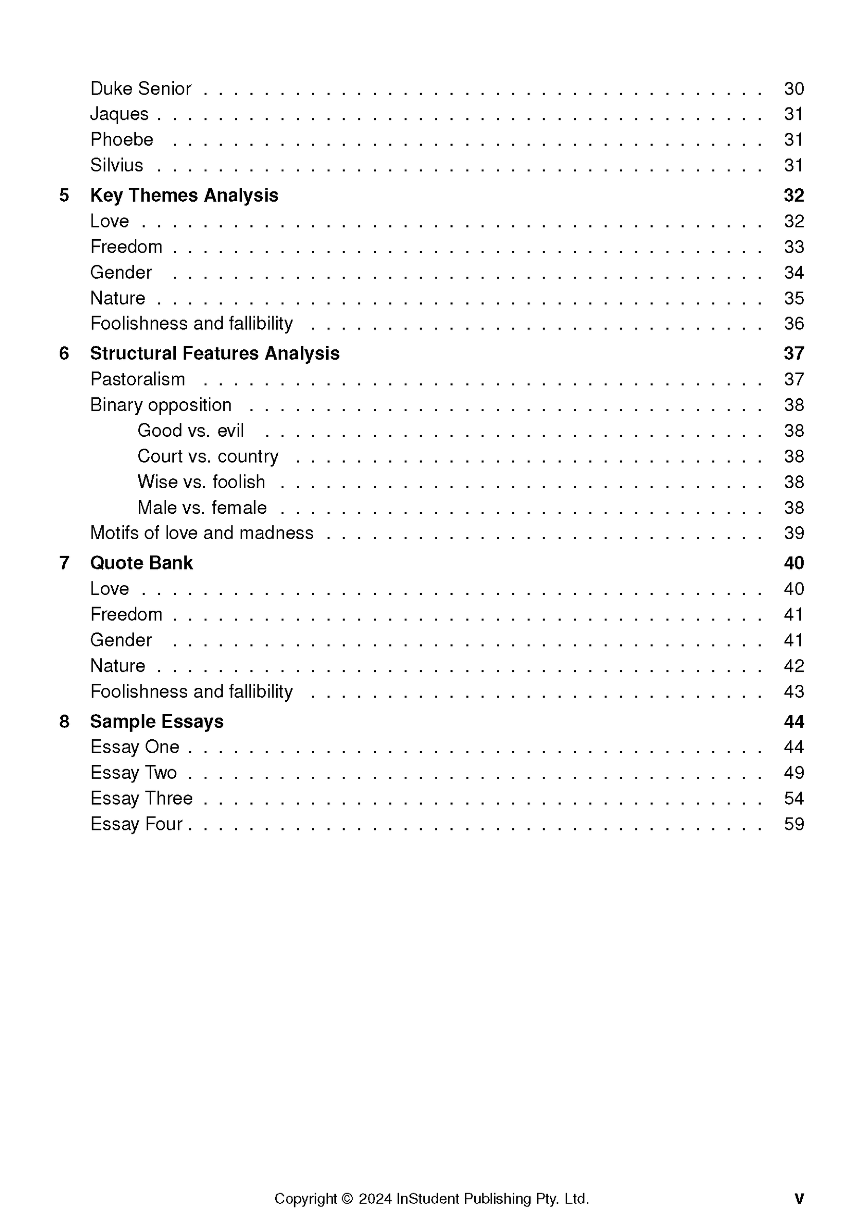 Text Guide: As You Like It by William Shakespeare – ATAR Notes