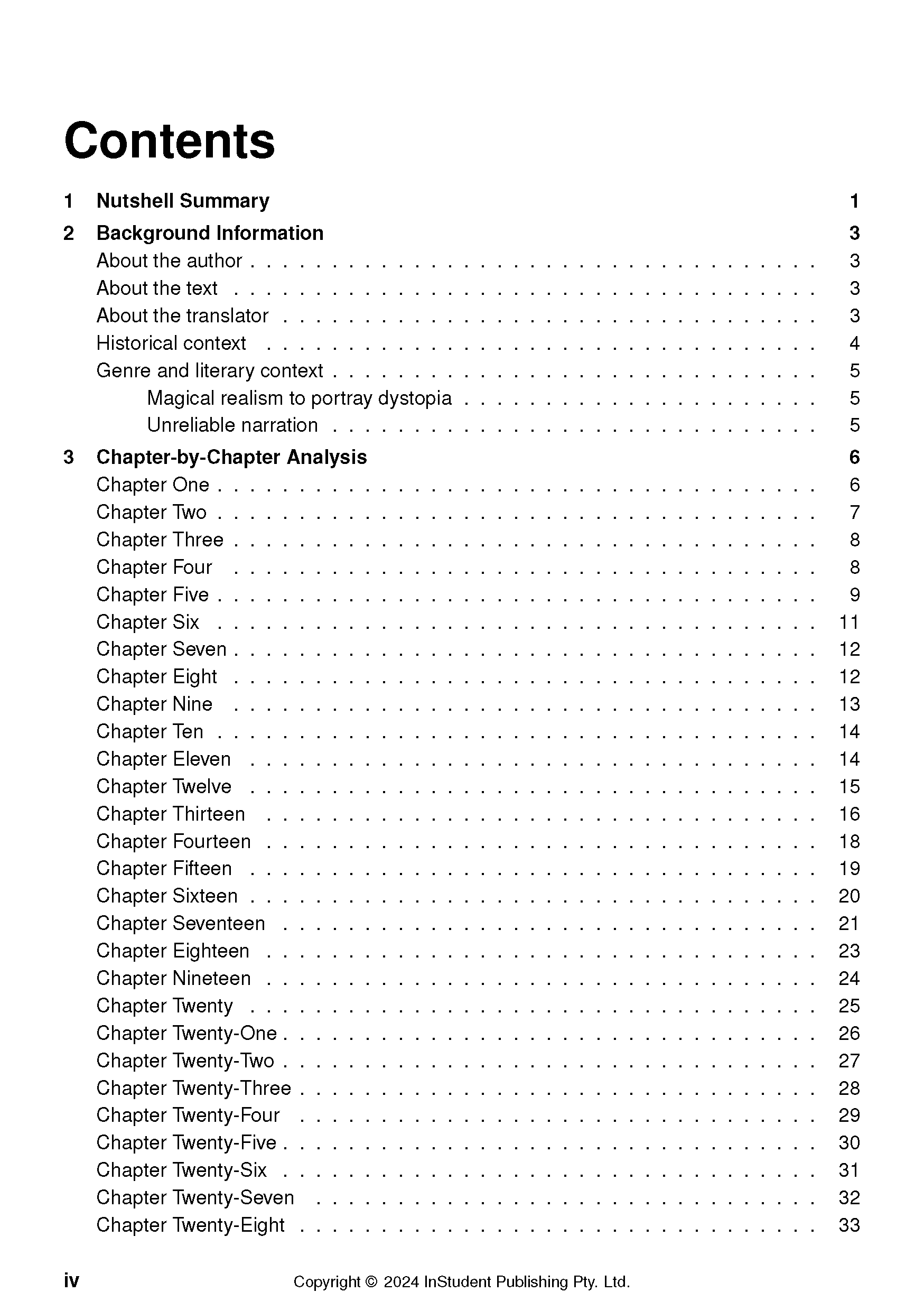 ATAR Notes Text Guide: The Memory Police by Yoko Ogawa