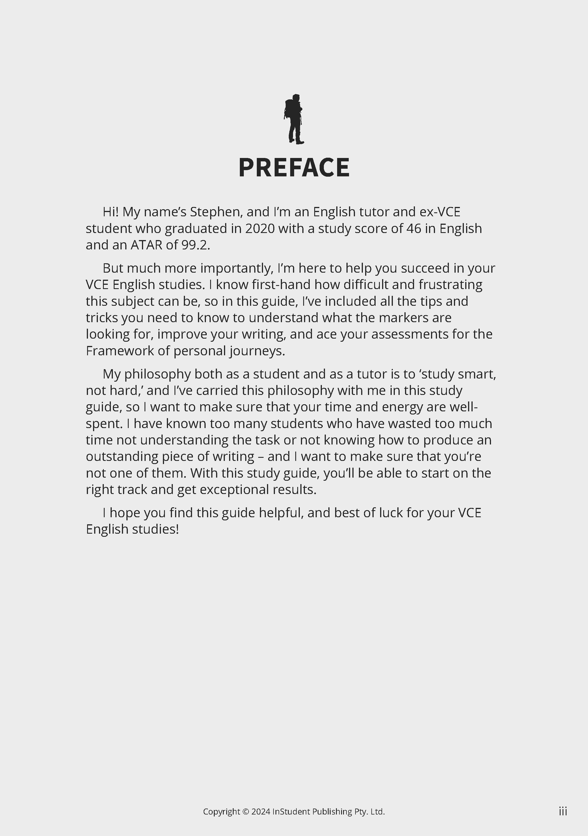 ATAR Notes VCE English 3&4 Frameworks Guide: Writing about personal jo