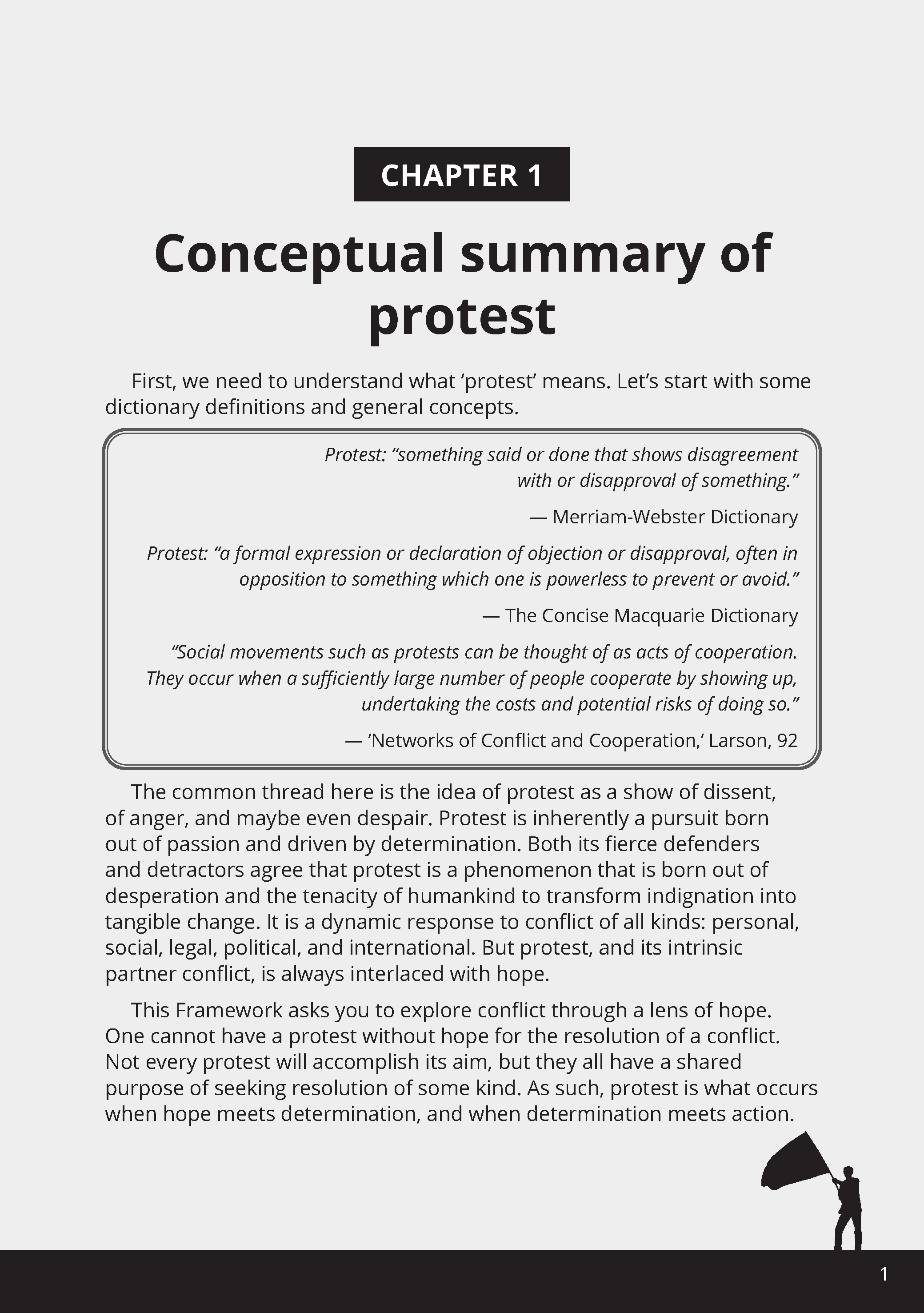 ATAR Notes VCE English 3&4 Frameworks Guide: Writing about protest (20