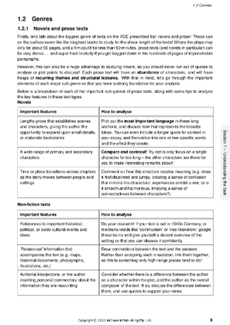 ATAR Notes VCE English and EAL 3&4 Notes (2024-2025)