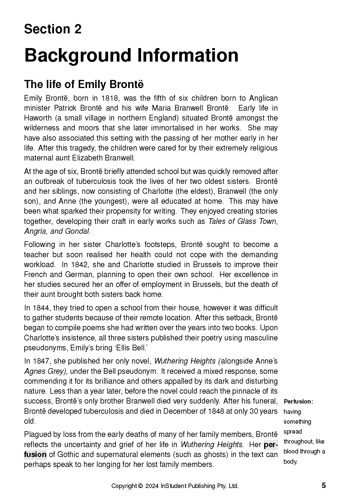 Text Guide: Wuthering Heights by Emily Bronte – ATAR Notes