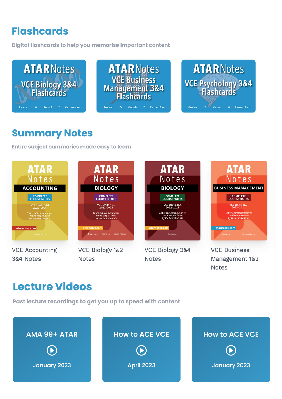 ATARNotes+ - The Best Study Guides & Resources for HSC, QCE, VCE ...