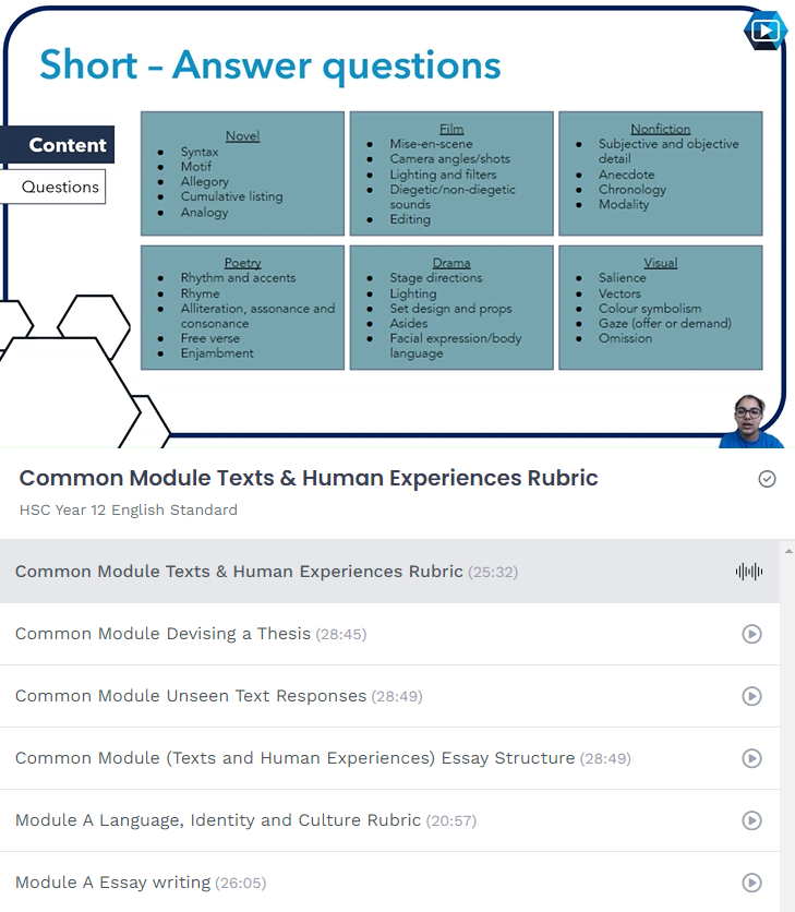 HSC English Study Guides – ATAR Notes