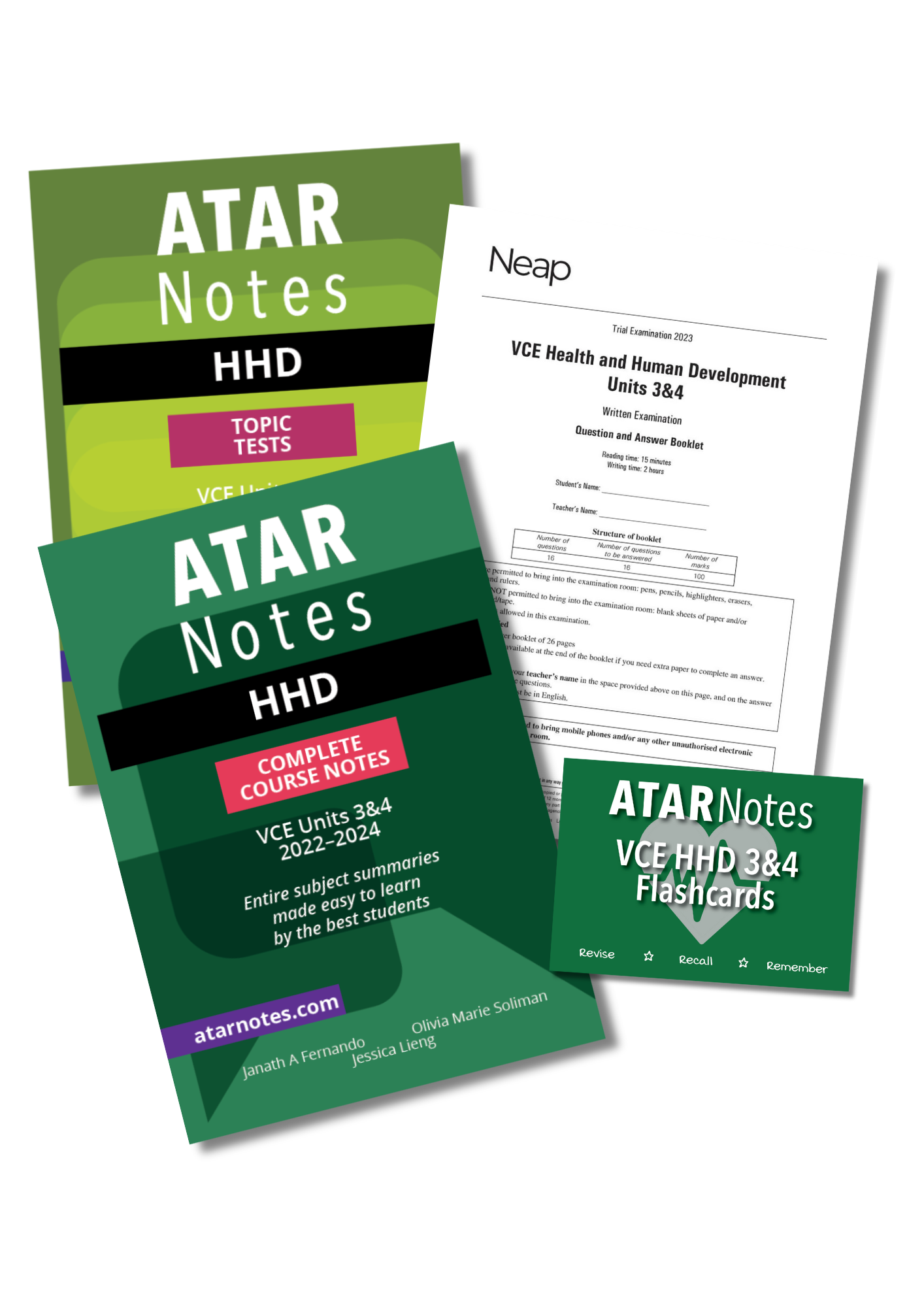 Top Marks VCE Health and Human Development (HHD) 3&4 Bundle – ATAR Notes