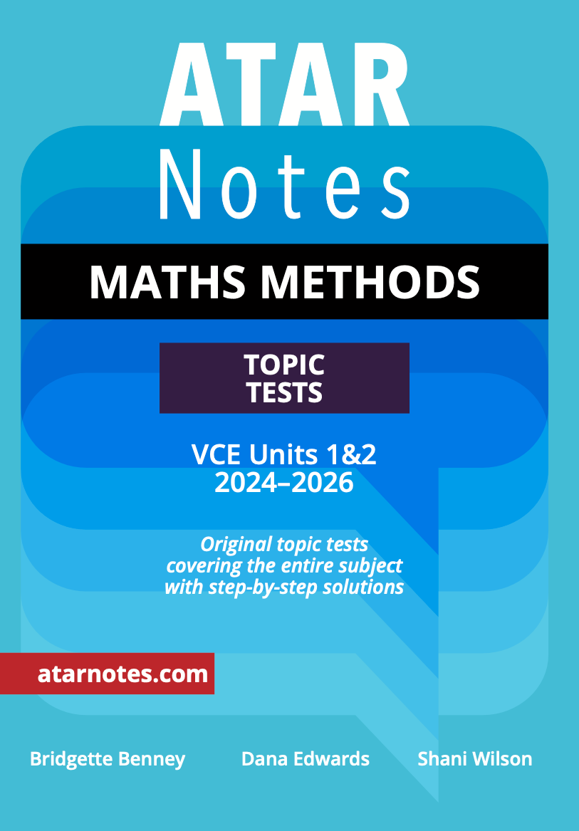 VCE Mathematics Study Guides – ATAR Notes