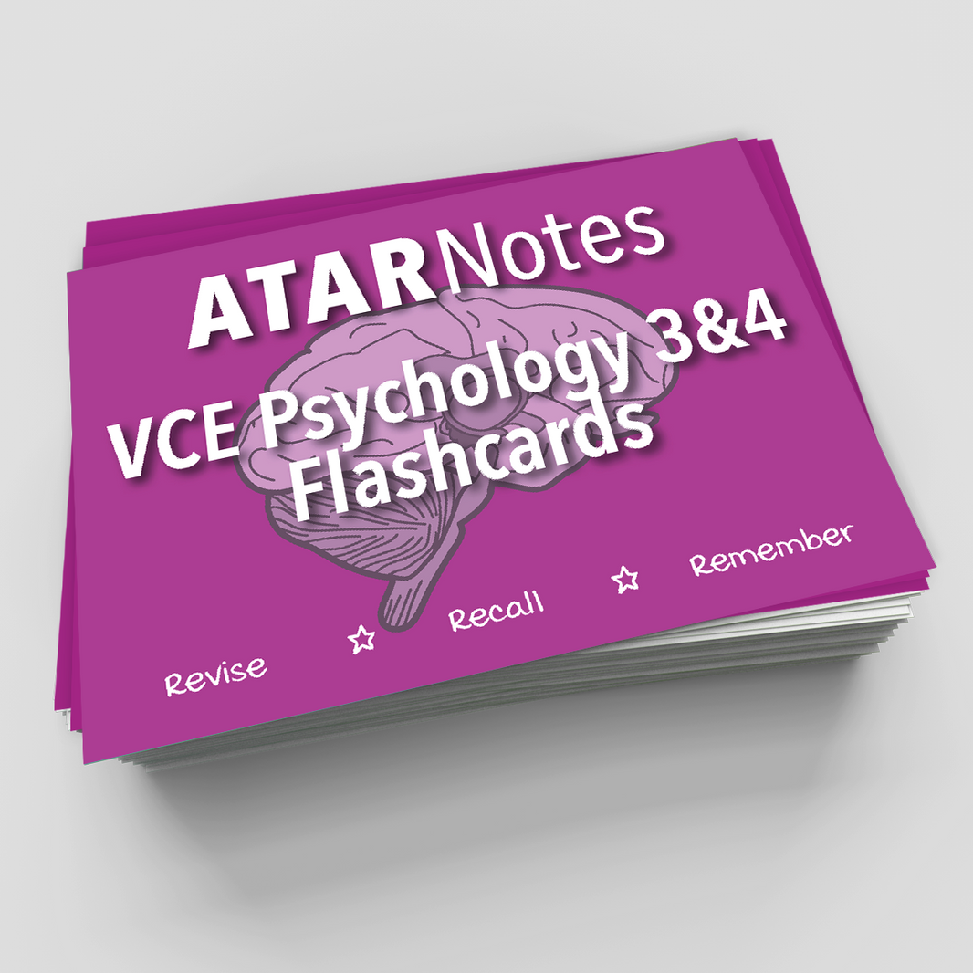 Flashcards – ATAR Notes