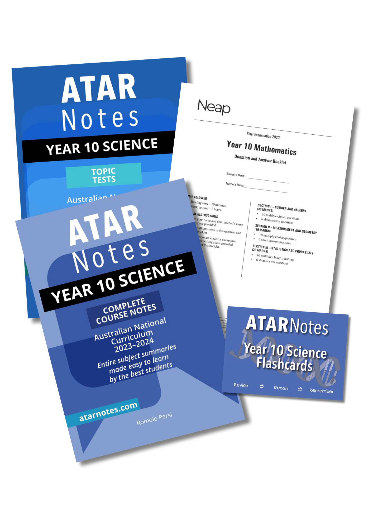 Top Marks Year 10 Science Bundle – ATAR Notes