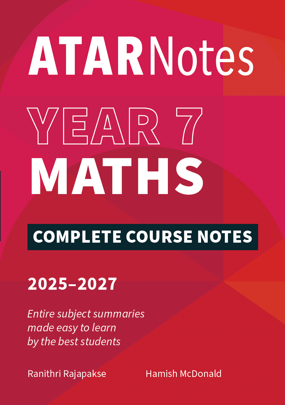 ATAR Notes Year 7 Maths Complete Course Notes (2025-2027)