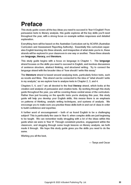 ATAR Notes Year 9 English Complete Course Notes (2024-2026)