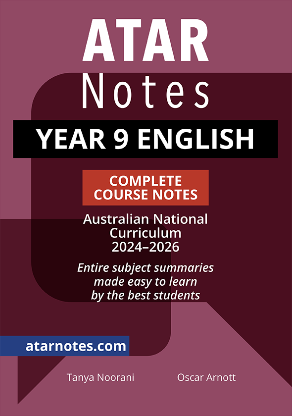 School Order Form: QLD – ATAR Notes