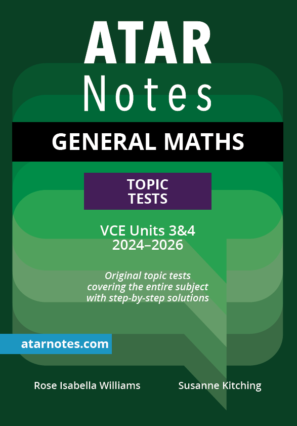 Topic Tests – ATAR Notes