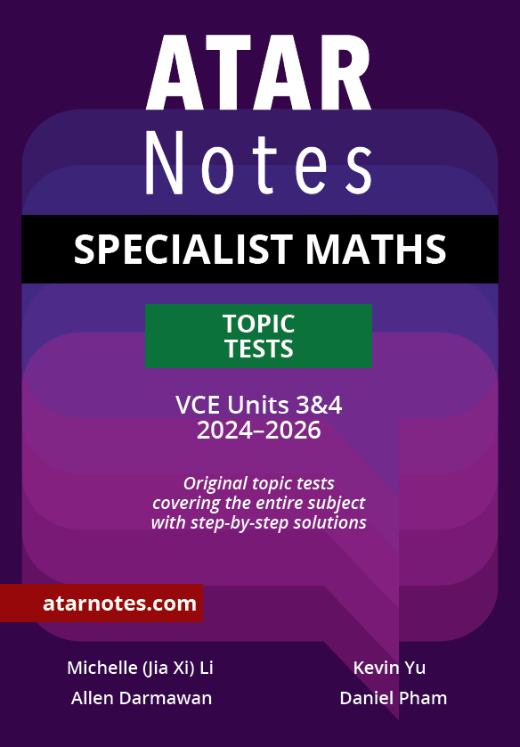 VCE Mathematics Study Guides – ATAR Notes
