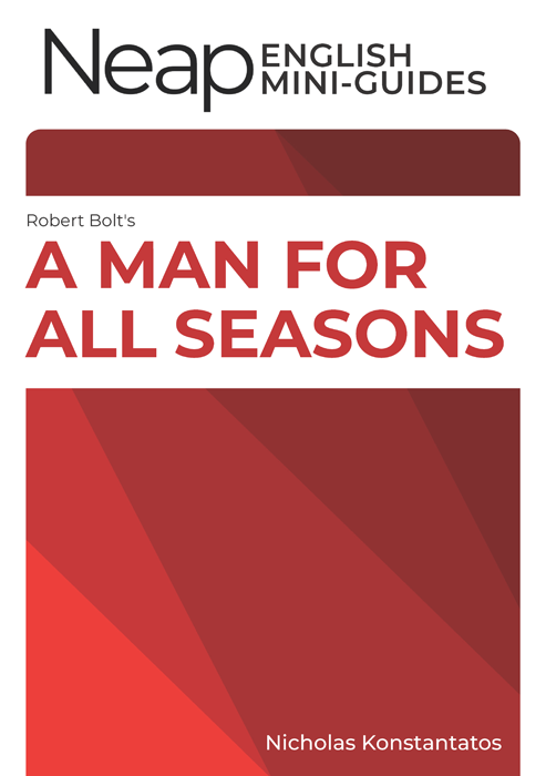 The Neap English Mini Guide: A Man For All Seasons by Robert Bold ...