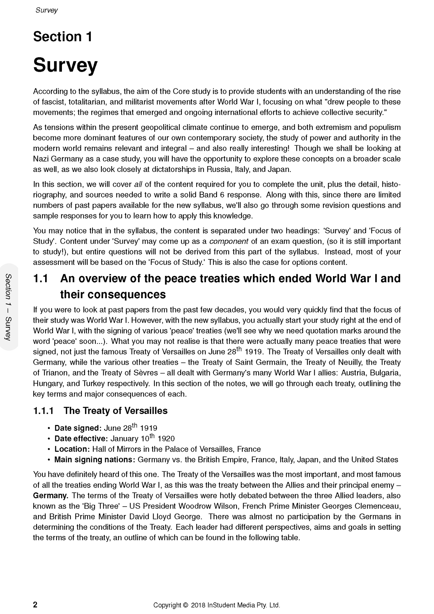 ATAR Notes HSC Year 12 Modern History Complete Course Notes