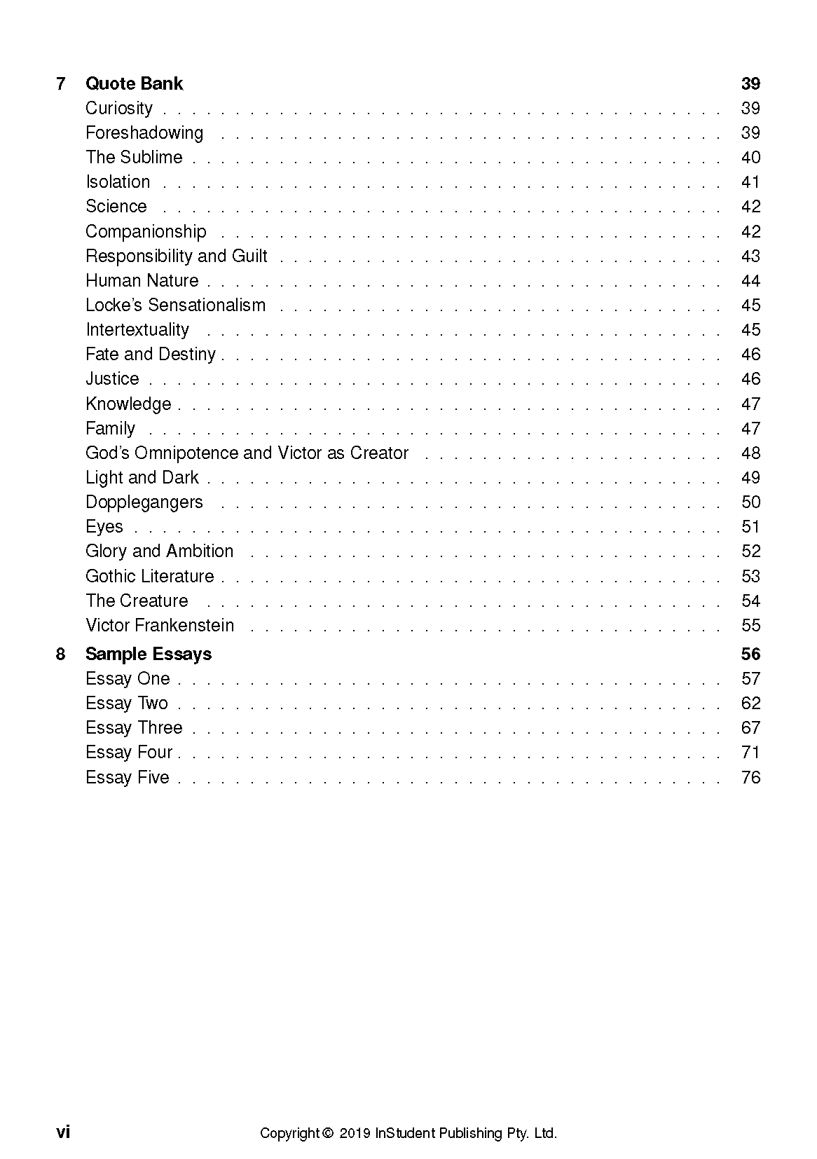 Text Guide: Frankenstein by Mary Shelley – ATAR Notes