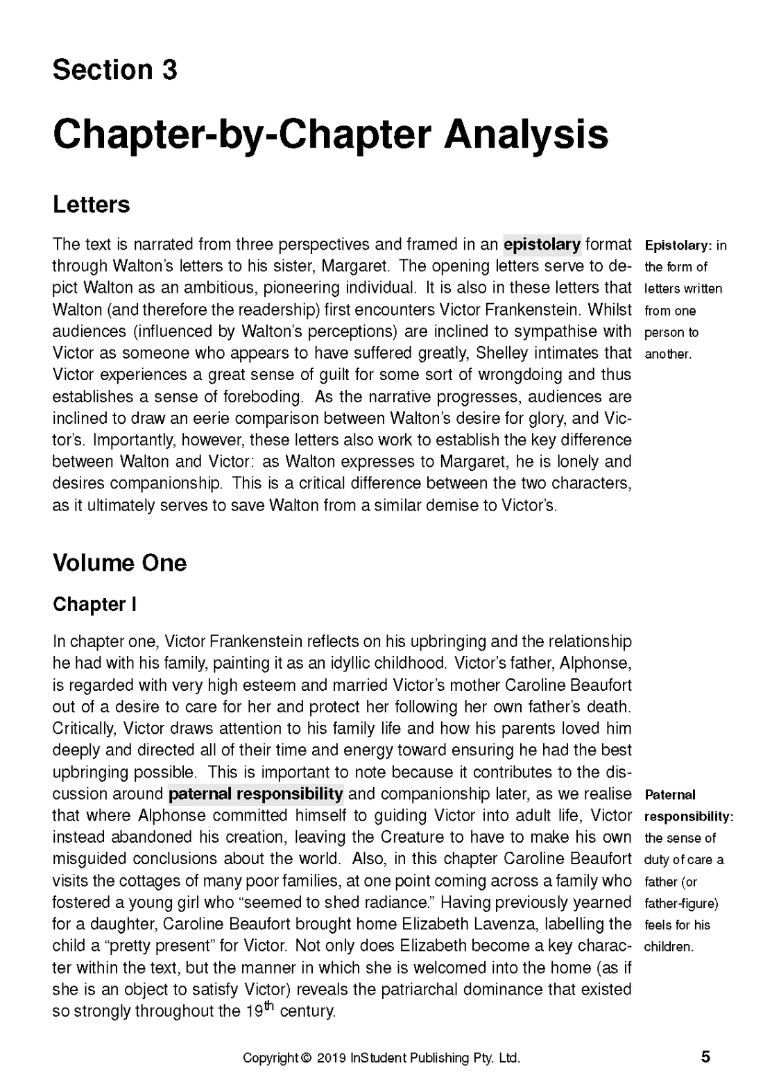 Text Guide: Frankenstein by Mary Shelley – ATAR Notes