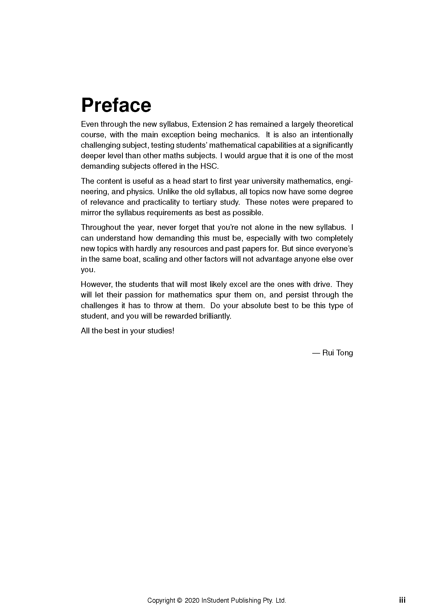 HSC Mathematics Study Guides – ATAR Notes