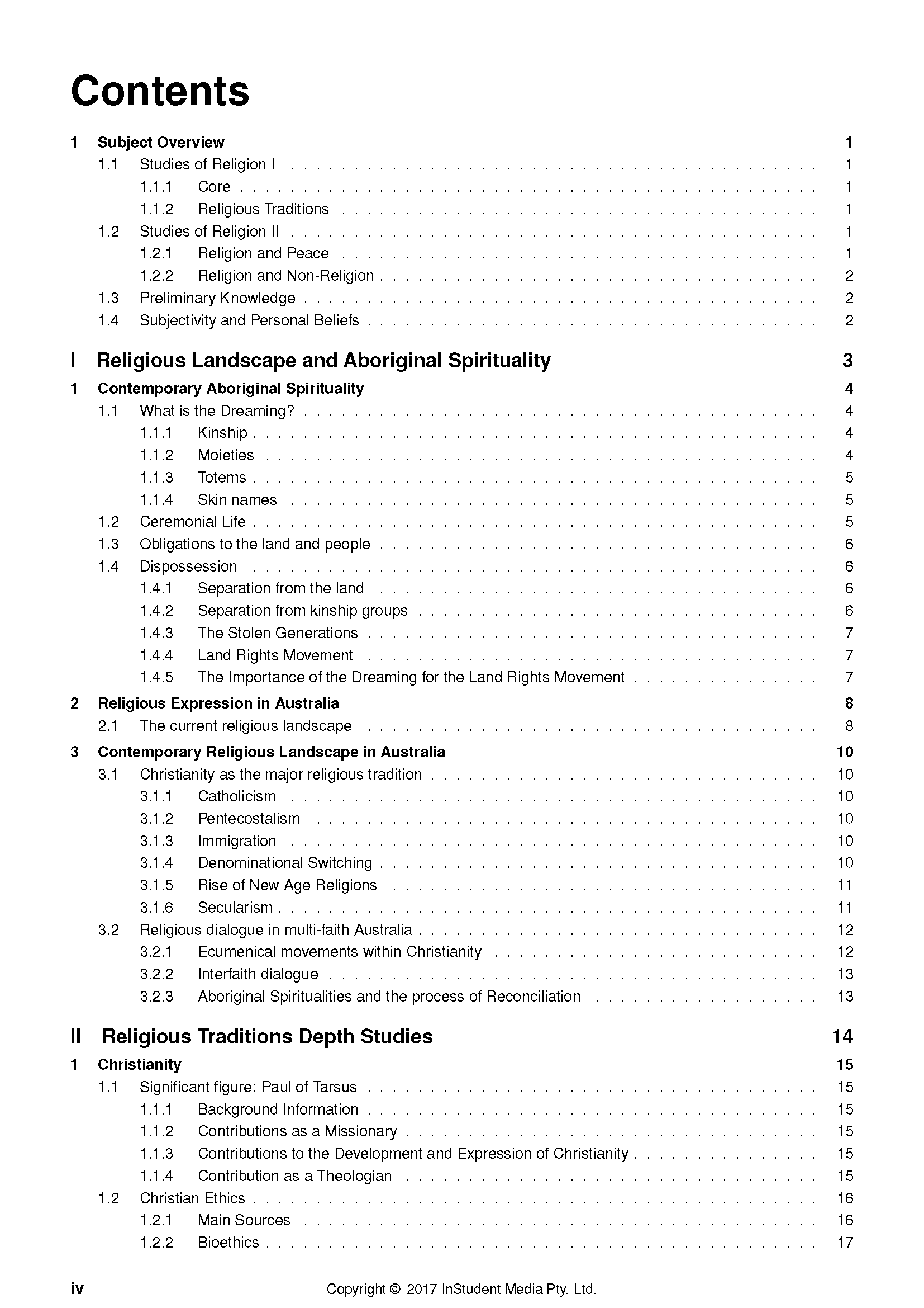 ATAR Notes HSC Year 12 Studies of Religion (SOR 1 and 2) Complete Cour