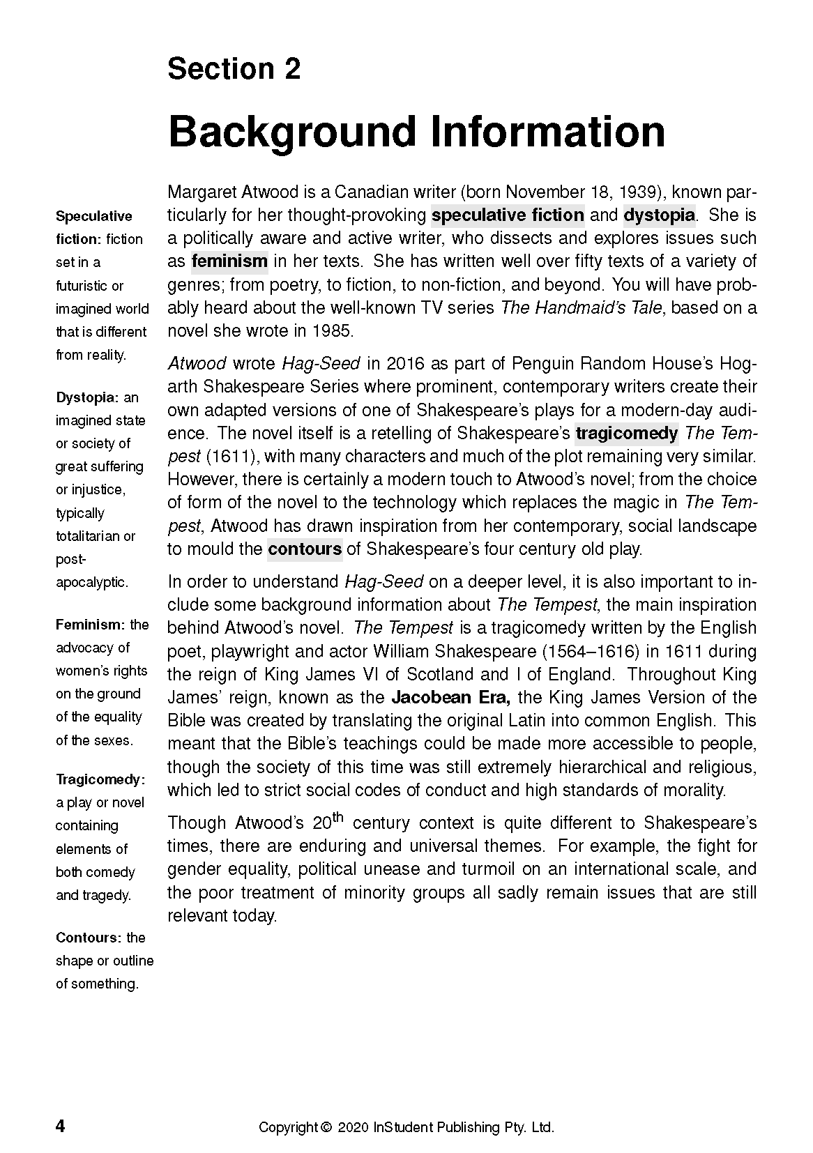 Text Guide: Hag-Seed by Margaret Atwood – ATAR Notes