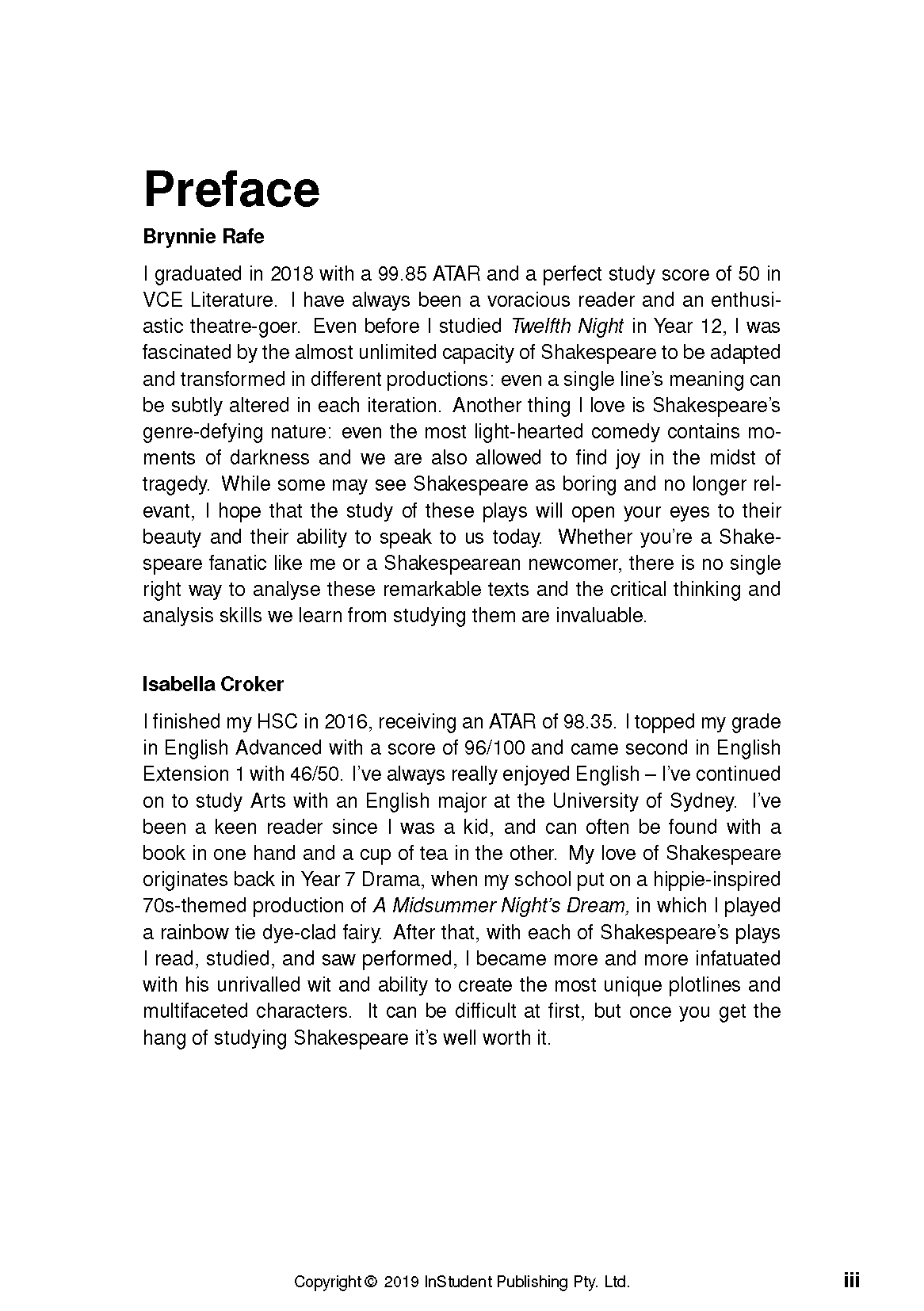 The ATAR Notes Analysis Guides: How To Analyse Shakespeare