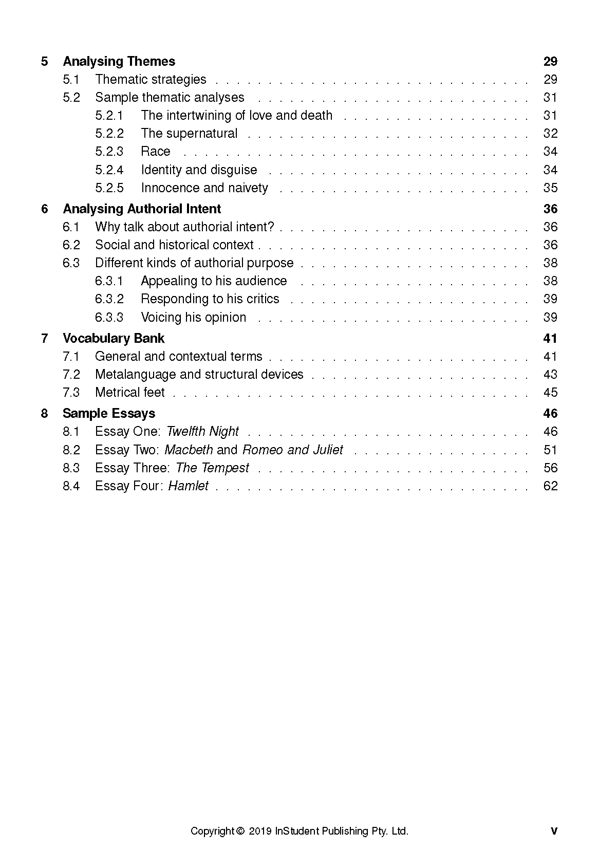 The ATAR Notes Analysis Guides: How To Analyse Shakespeare