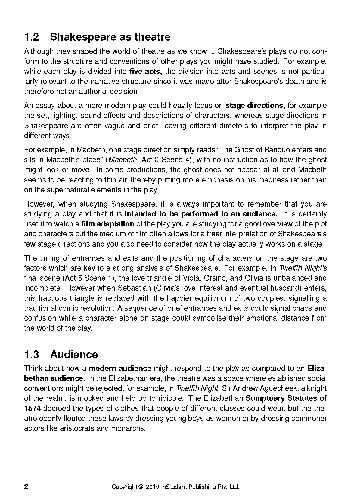 The ATAR Notes Analysis Guides: How To Analyse Shakespeare