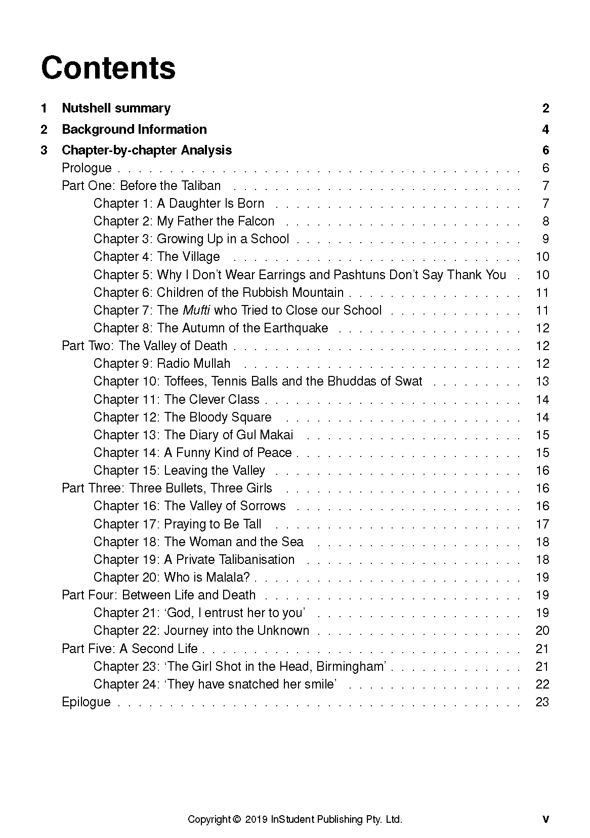 Text Guide: I Am Malala by Malala Yousafzai – ATAR Notes