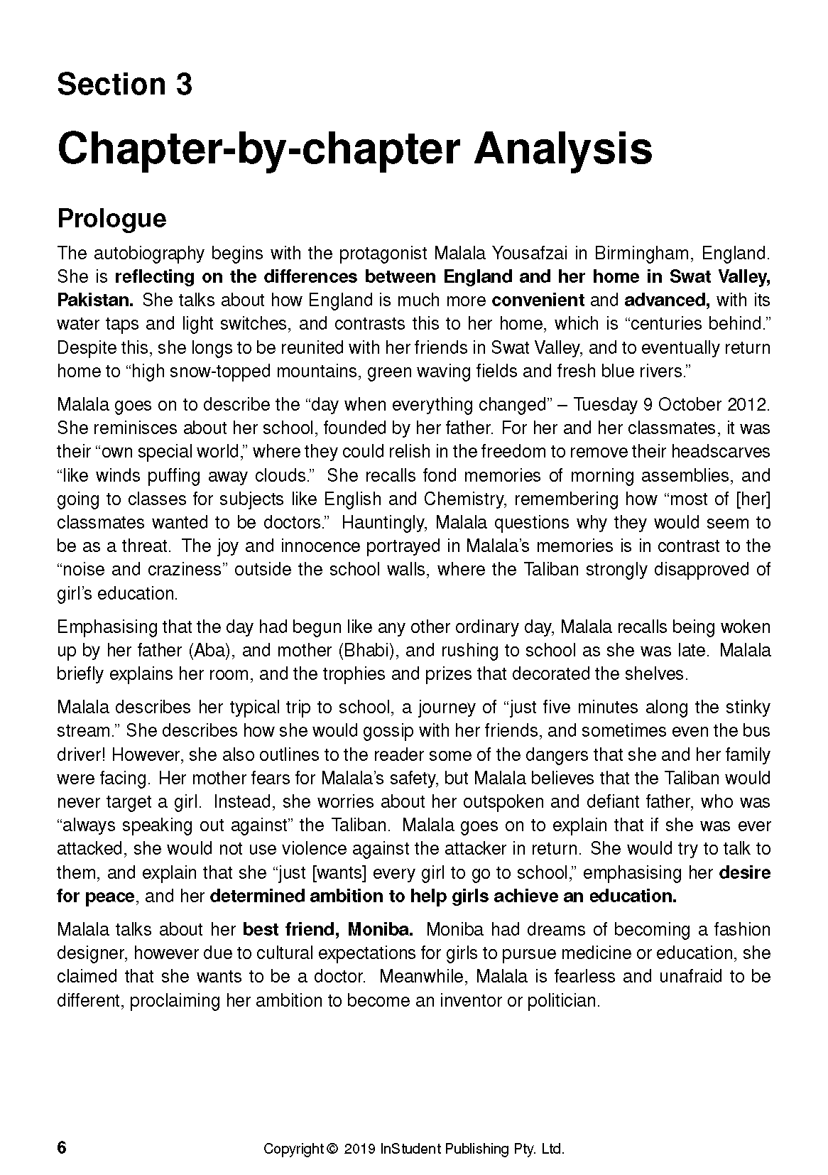 Text Guide: I Am Malala by Malala Yousafzai – ATAR Notes