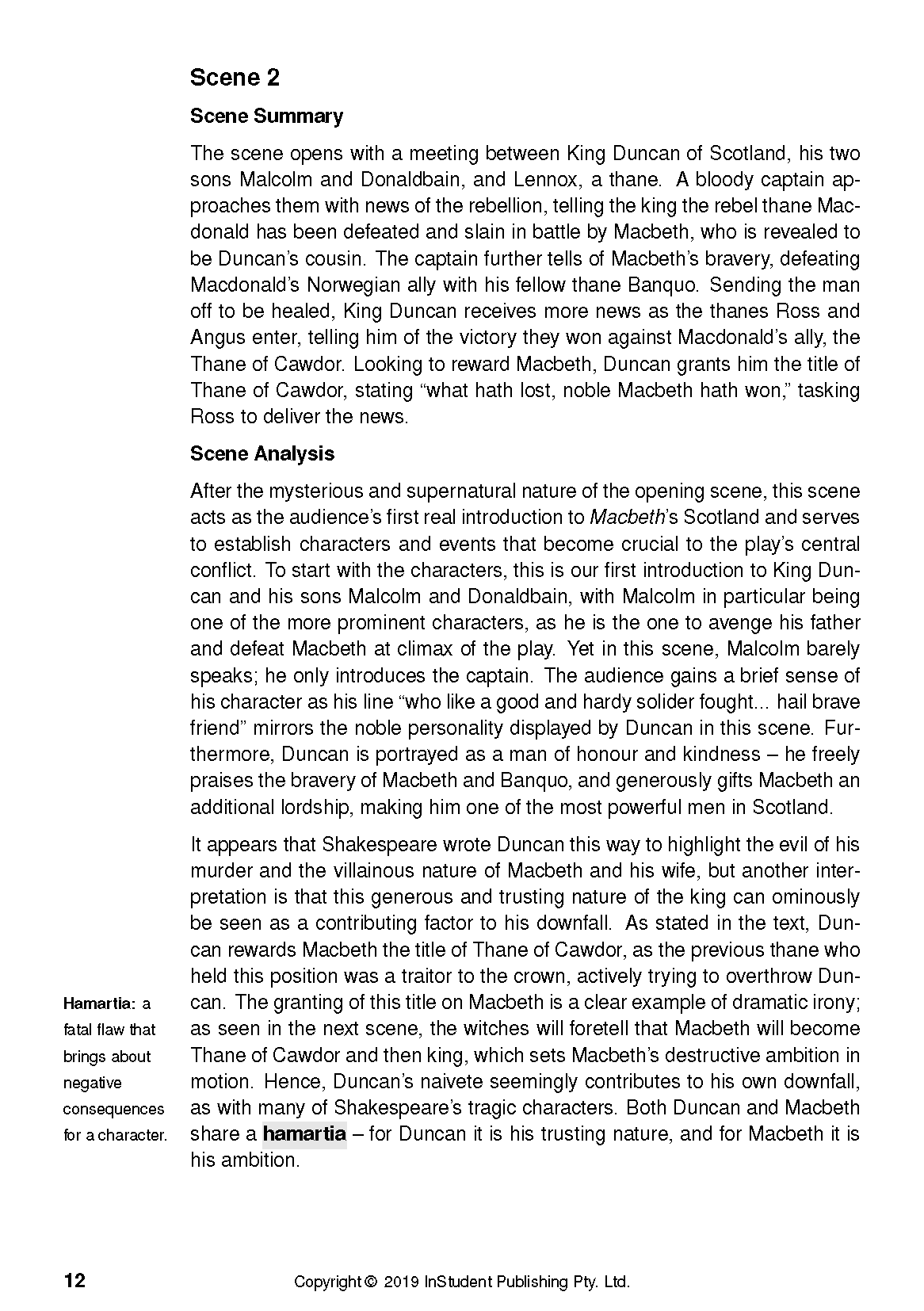 Text Guide: Macbeth by William Shakespeare – ATAR Notes