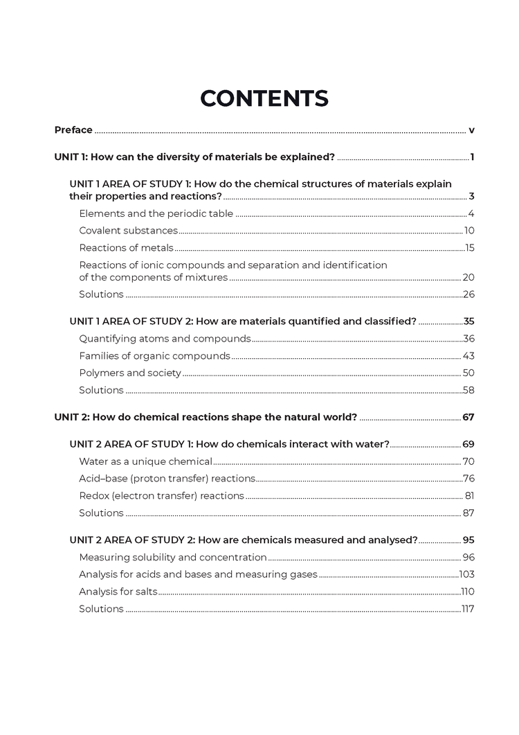 Neap Assessment Series: VCE Chemistry Units 1&2 – ATAR Notes