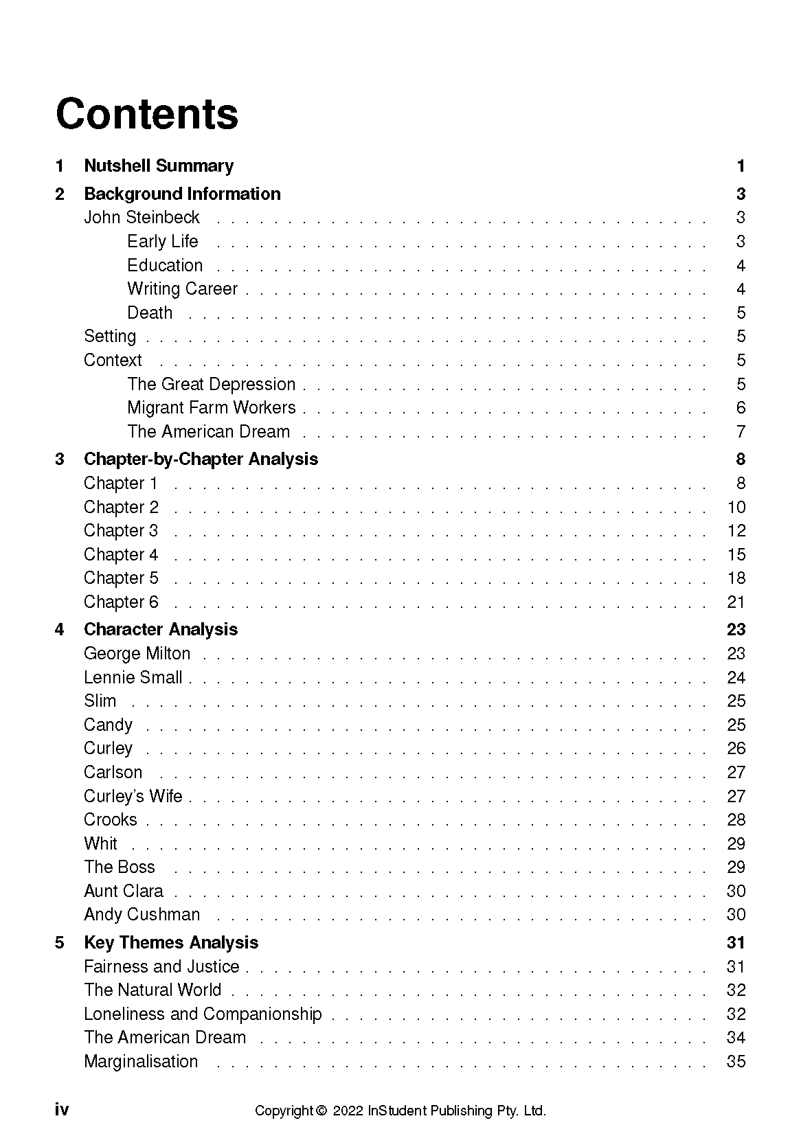 Text Guide: Of Mice and Men by John Steinbeck – ATAR Notes