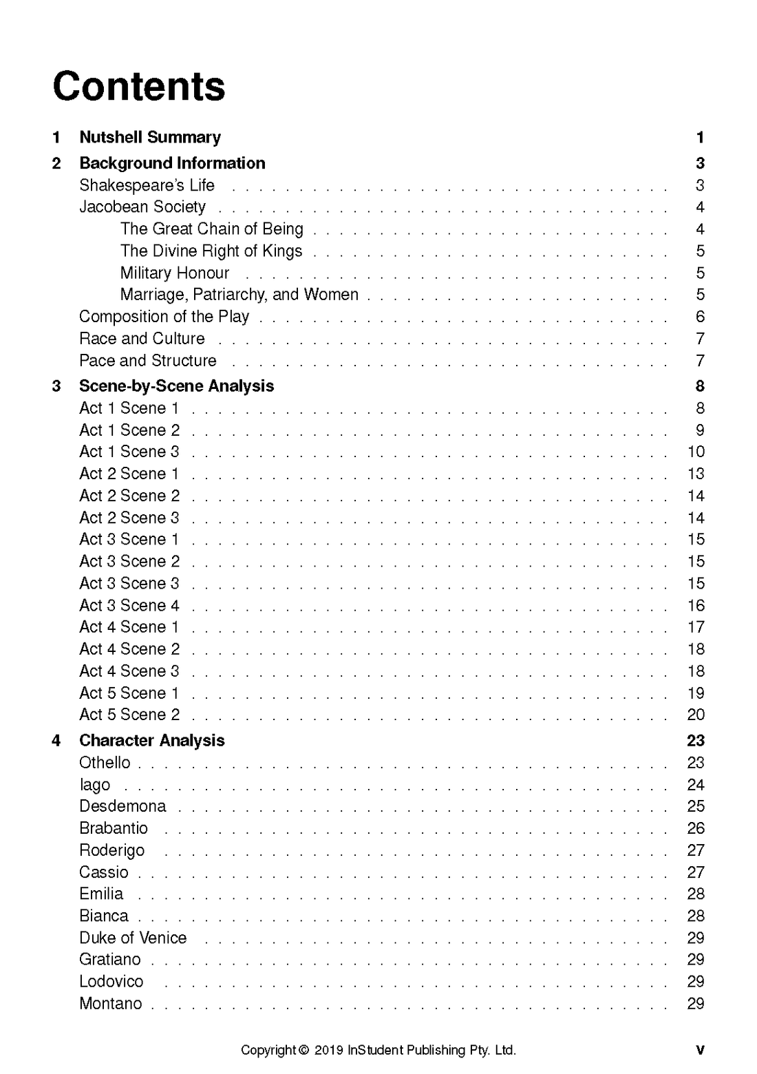 Text Guide: Othello by William Shakespeare – ATAR Notes