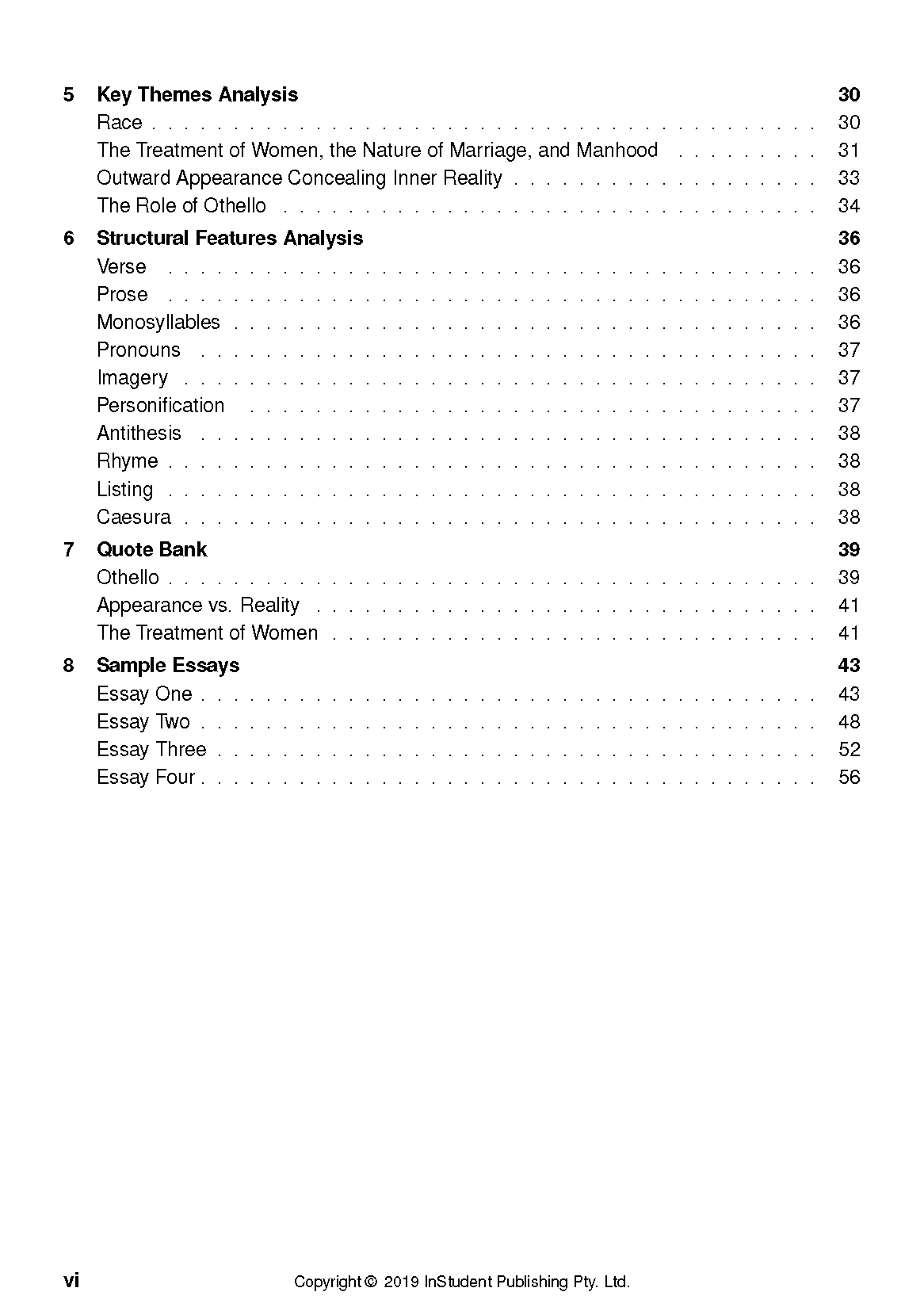 Text Guide: Othello by William Shakespeare – ATAR Notes