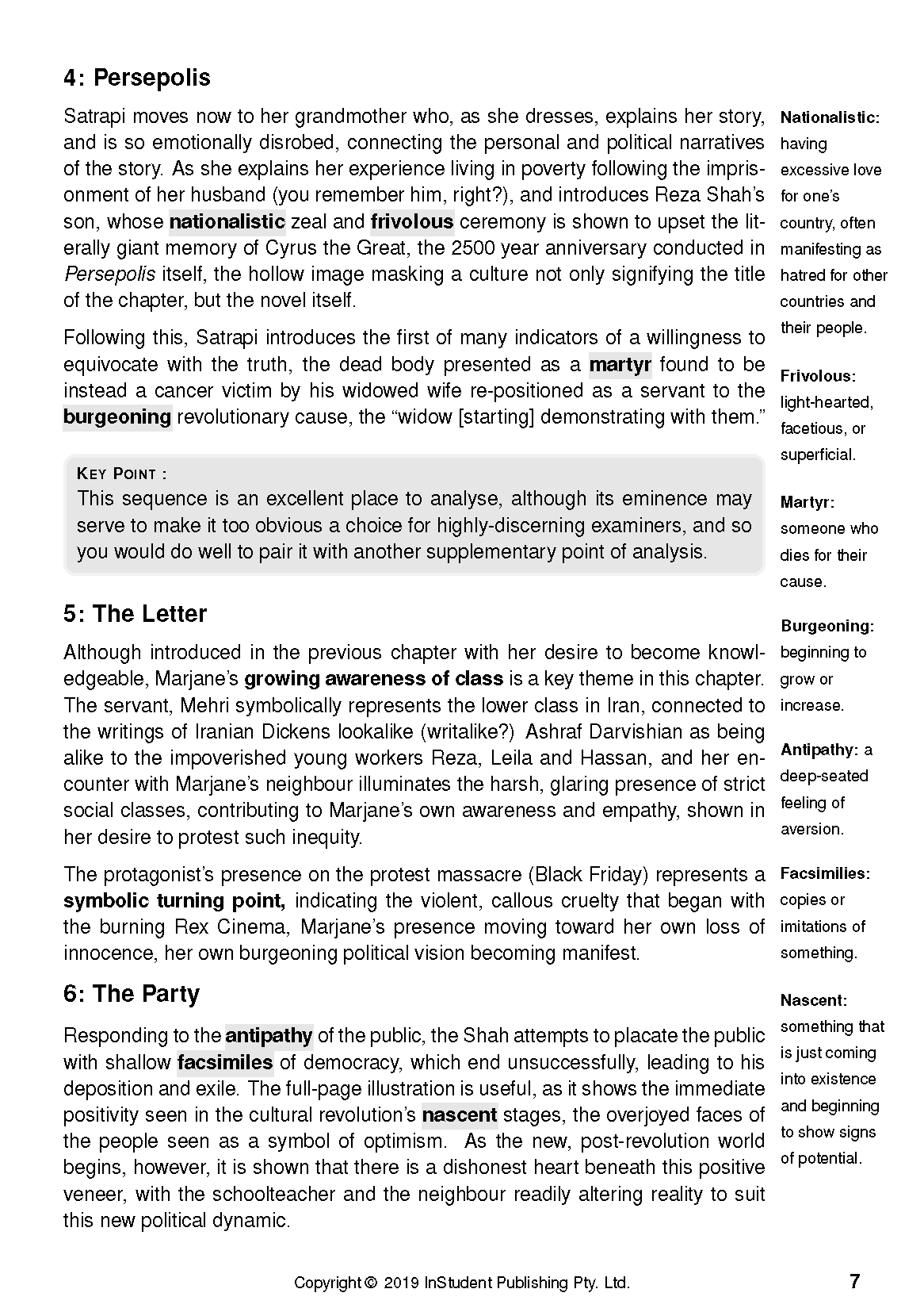 Text Guide: Persepolis by Marjane Satrapi – ATAR Notes