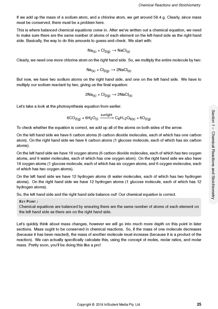 ATAR Notes HSC Year 11 Chemistry Complete Course Notes