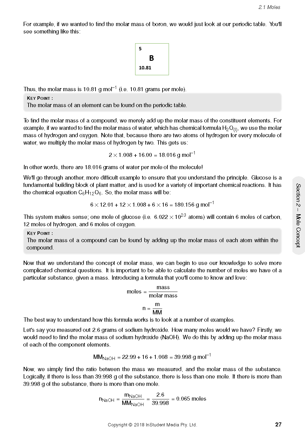 ATAR Notes HSC Year 11 Chemistry Complete Course Notes