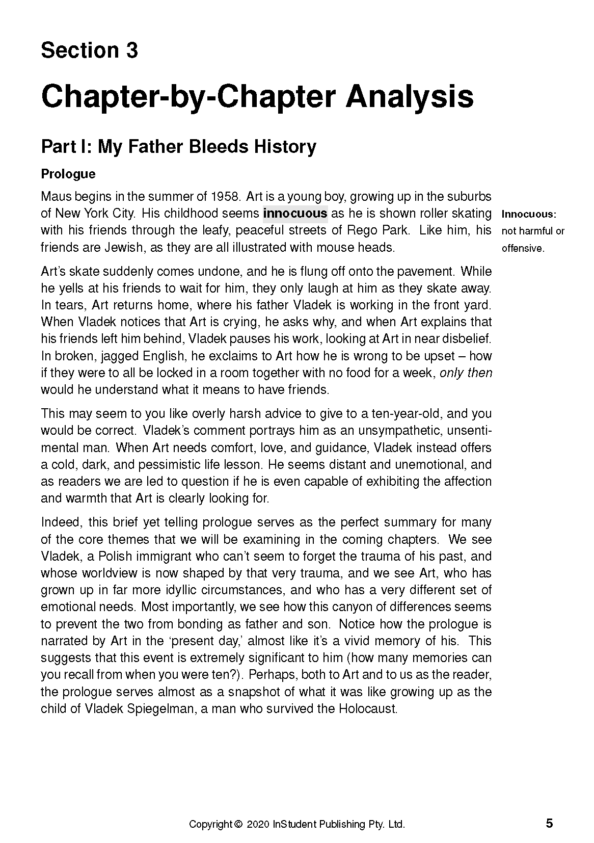 Text Guide: The Complete Maus by Art Spiegelman – ATAR Notes