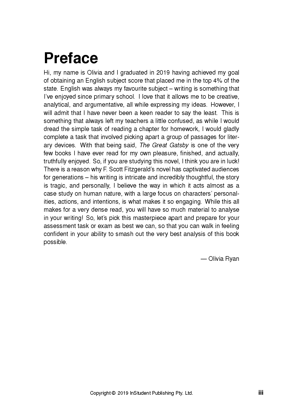 Text Guide: The Great Gatsby by F Scott Fitzgerald – ATAR Notes