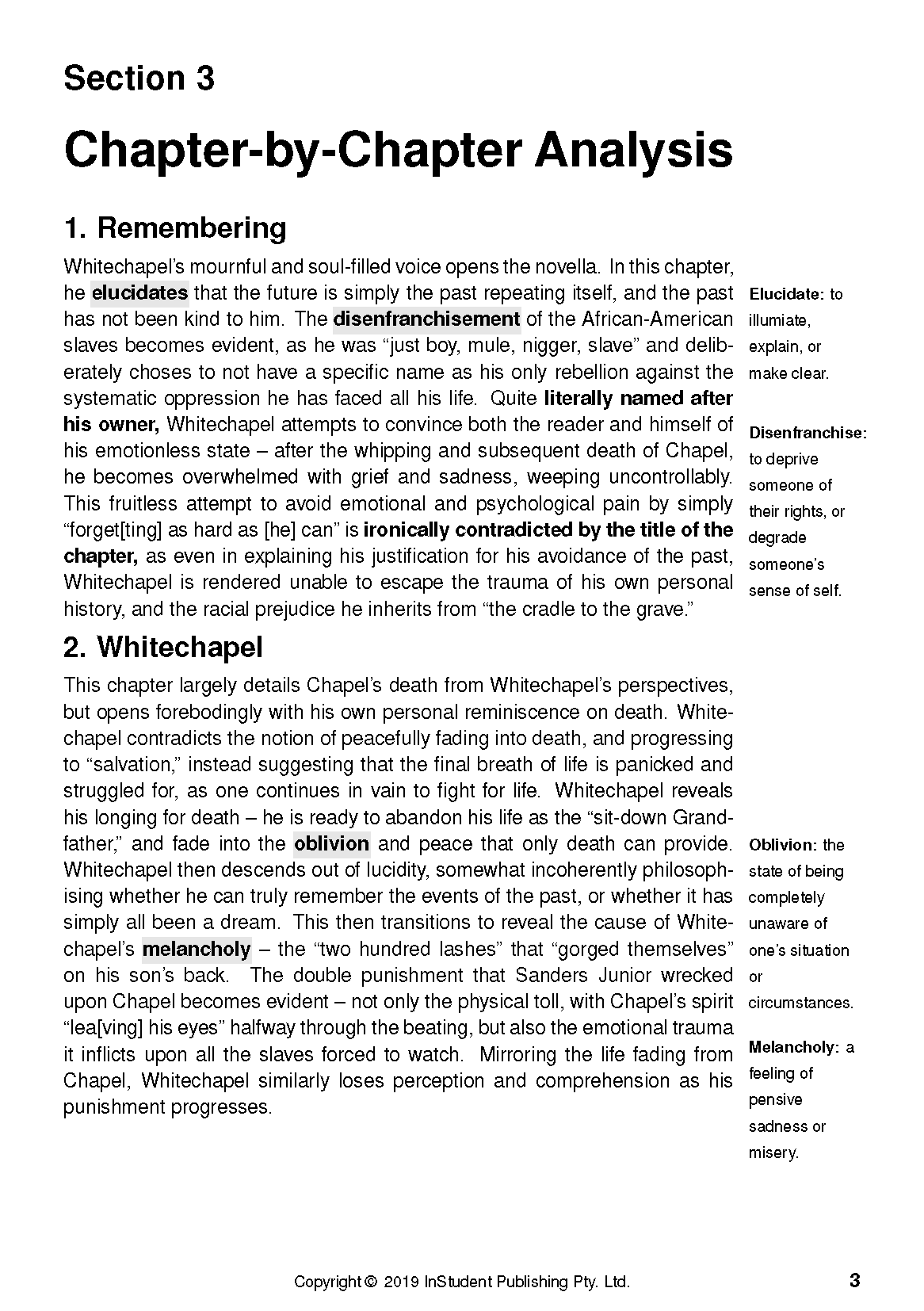 Text Guide: The Longest Memory by Fred D'Aguiar – ATAR Notes