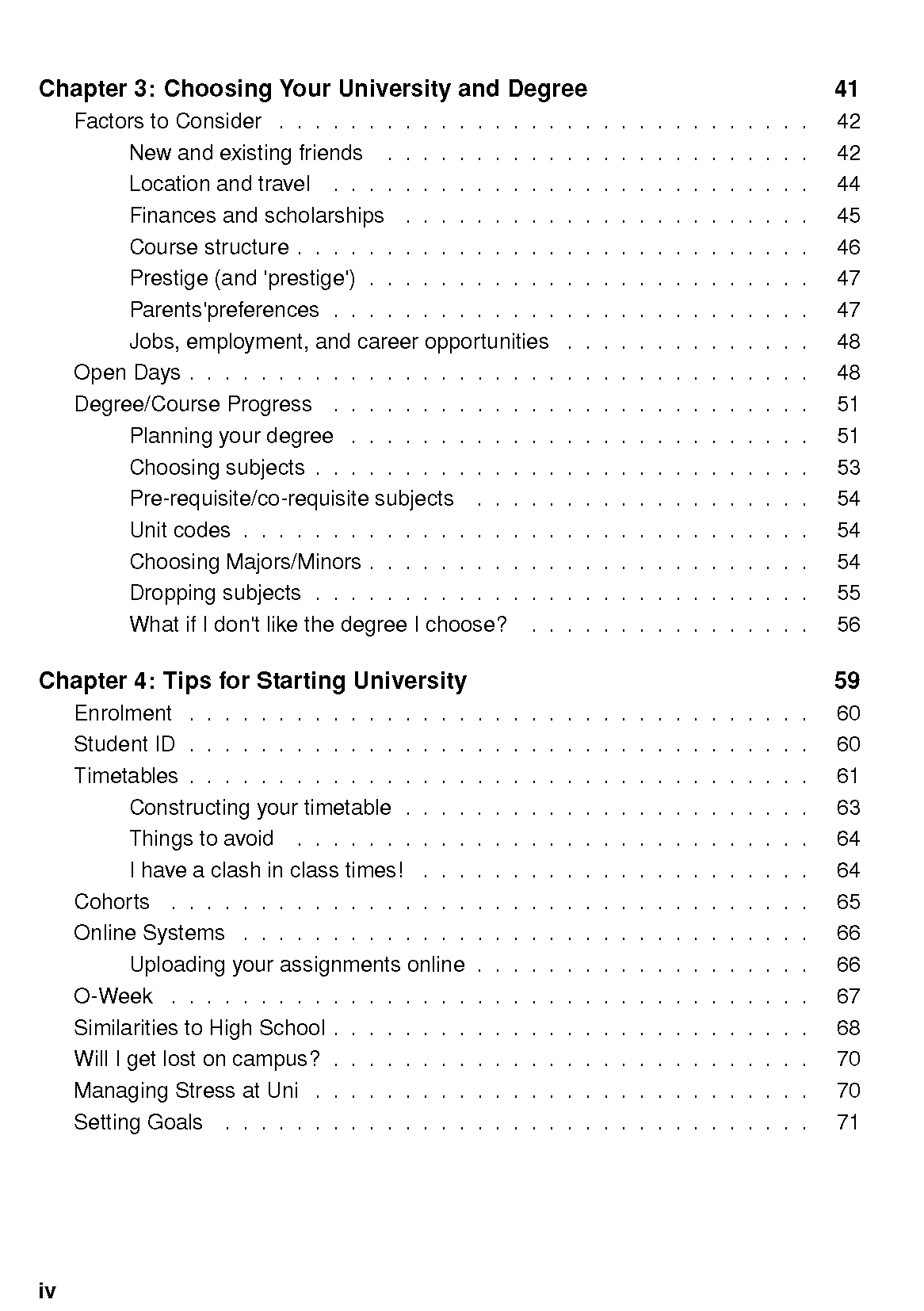 University Survival Guide – ATAR Notes