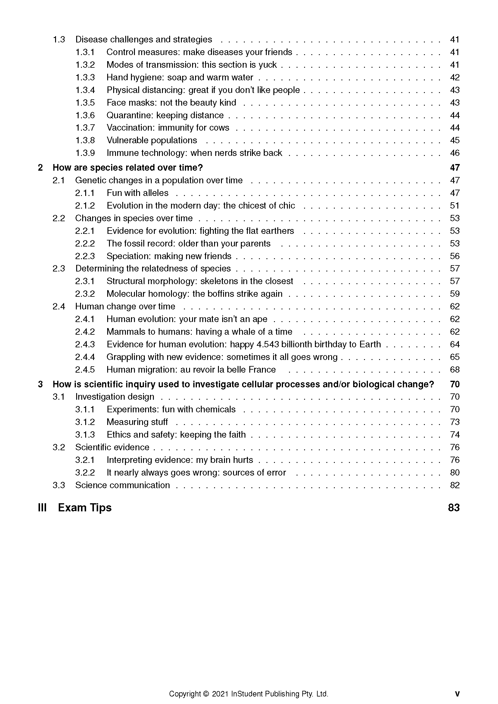 ATAR Notes VCE Biology 3&4 Complete Course Notes