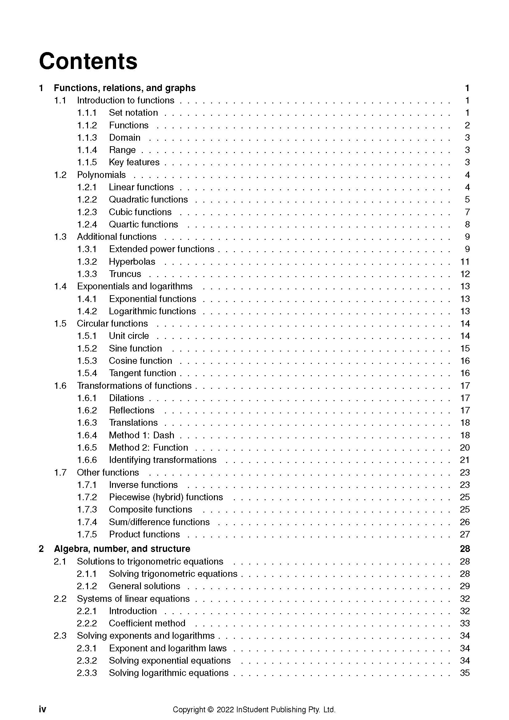 ATAR Notes VCE Maths Methods 3&4 Notes (2024-2026)