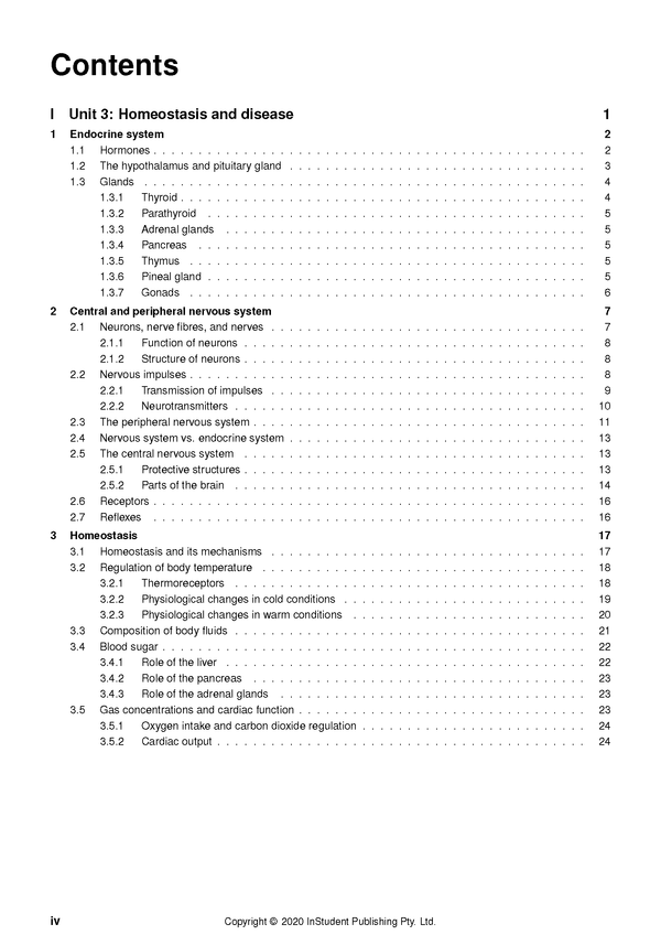 ATAR Notes WACE Year 12 Human Biology 3&4 Notes (2024-2026)