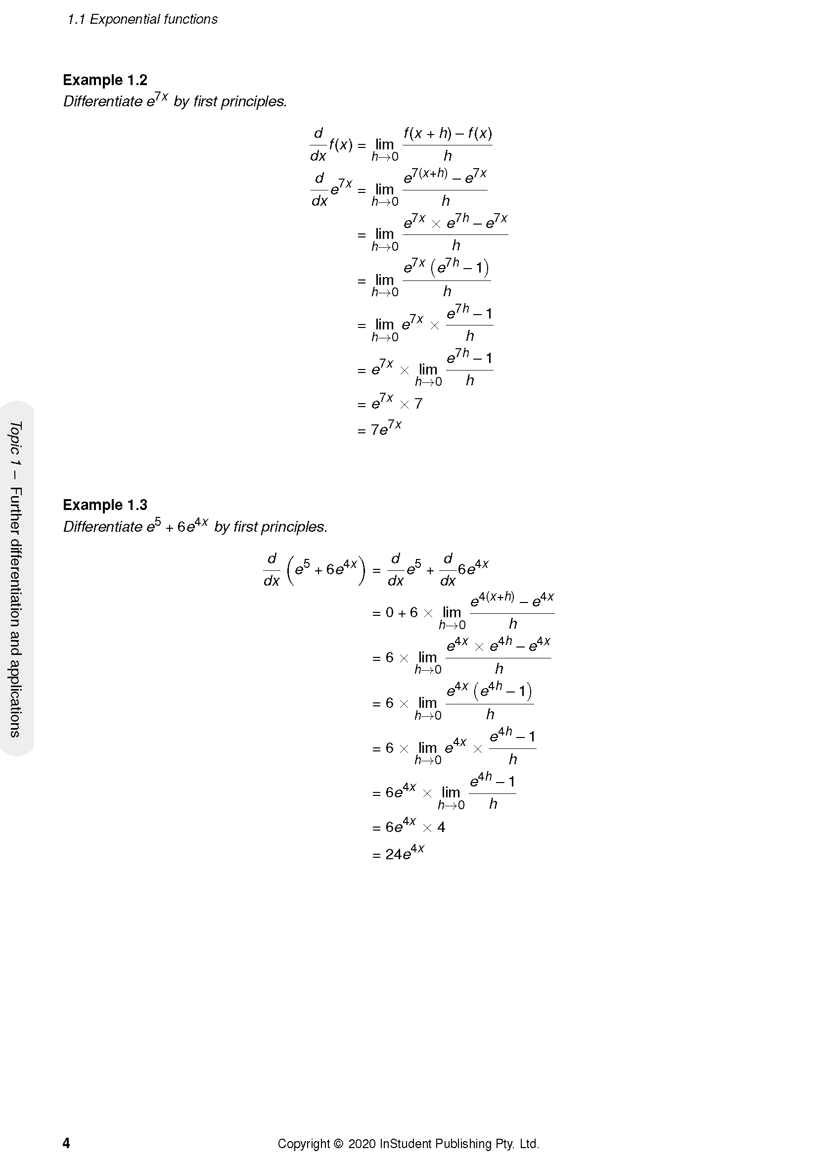 ATAR Notes WACE Year 12 Maths Methods 3&4 Complete Course Notes (2024-