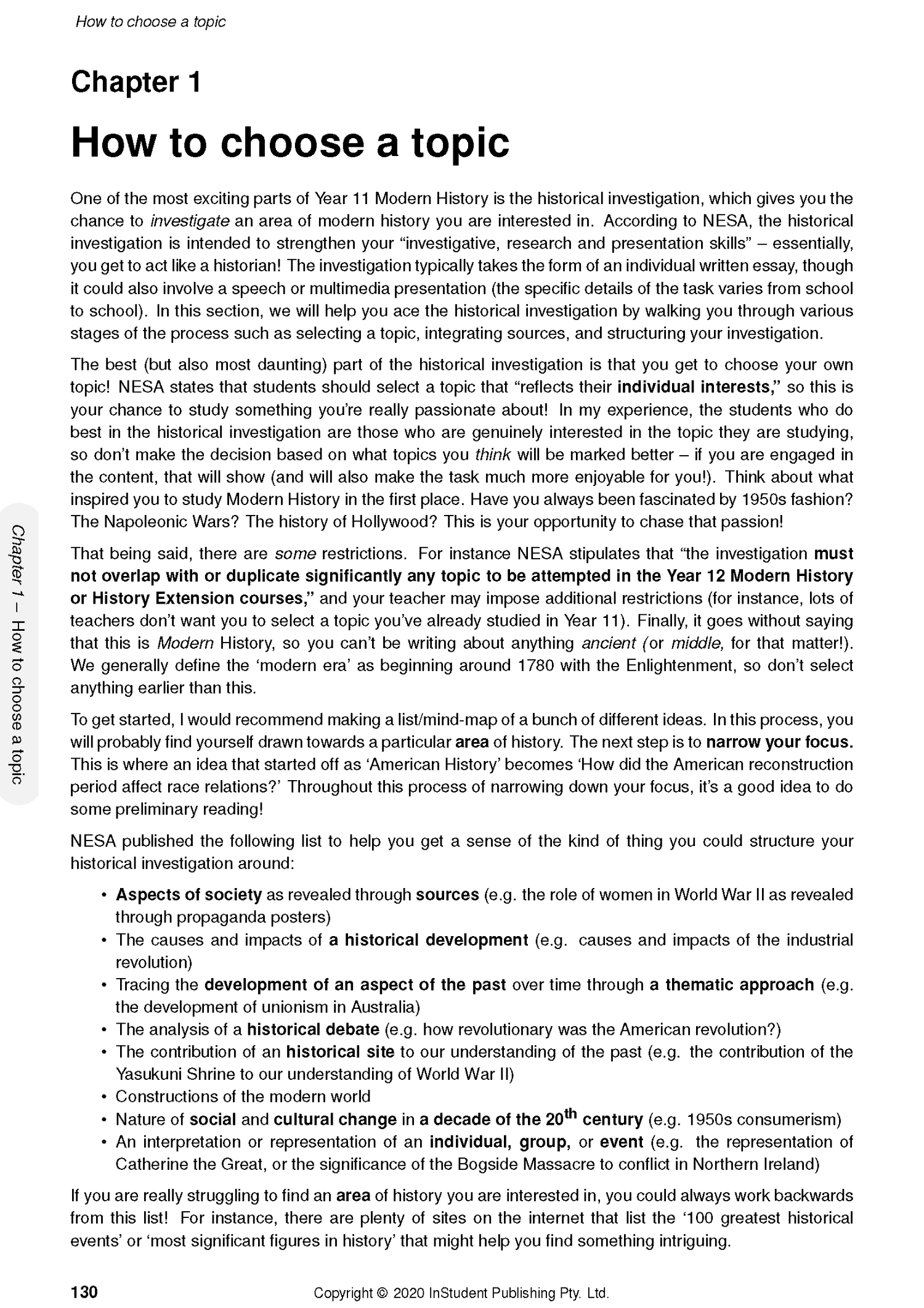 ATAR Notes HSC Year 11 Modern History Complete Course Notes