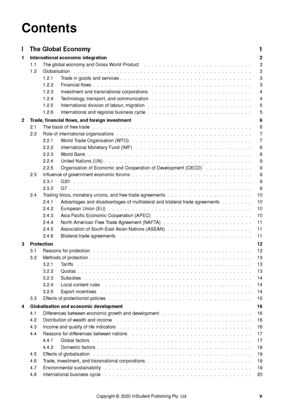 ATAR Notes HSC Year 12 Economics Complete Course Notes